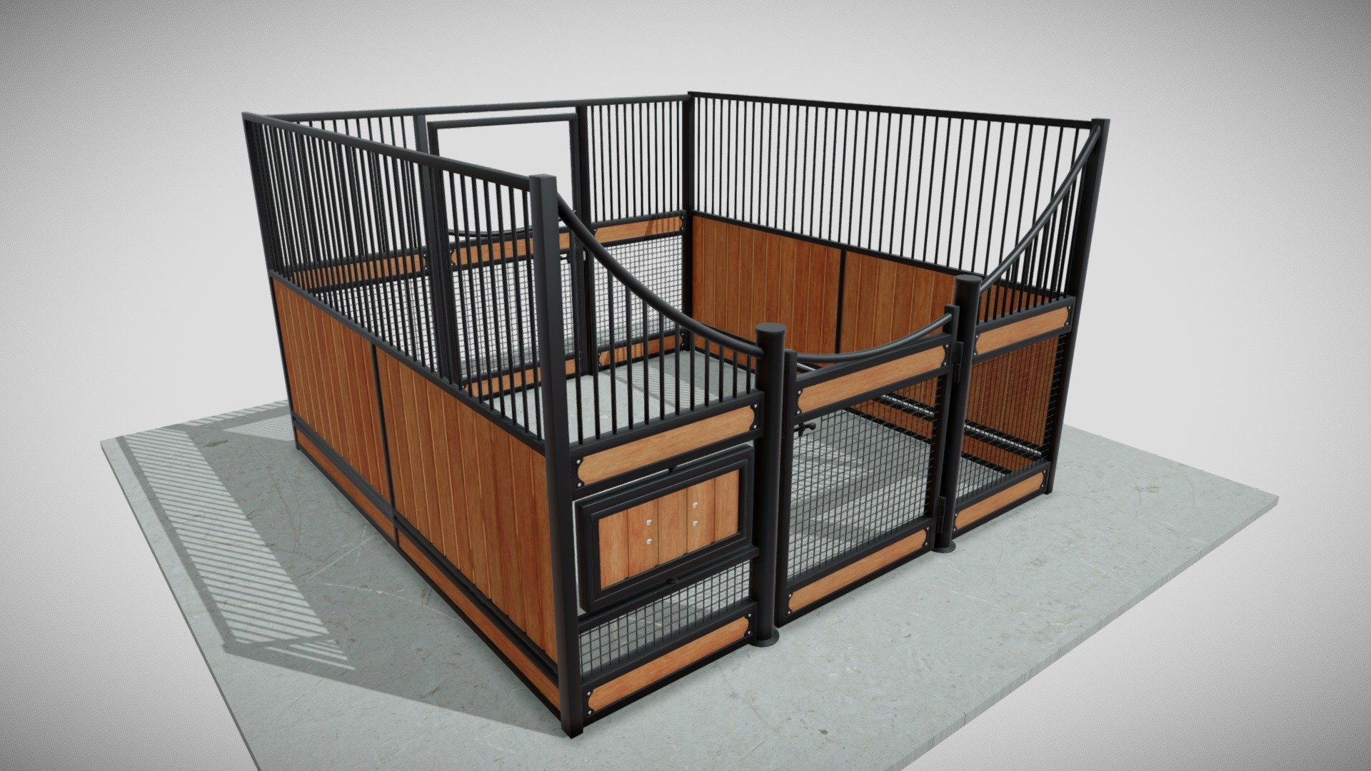 Horse stall - Buy Royalty Free 3D model by Kollapse3D [c7f159e ...