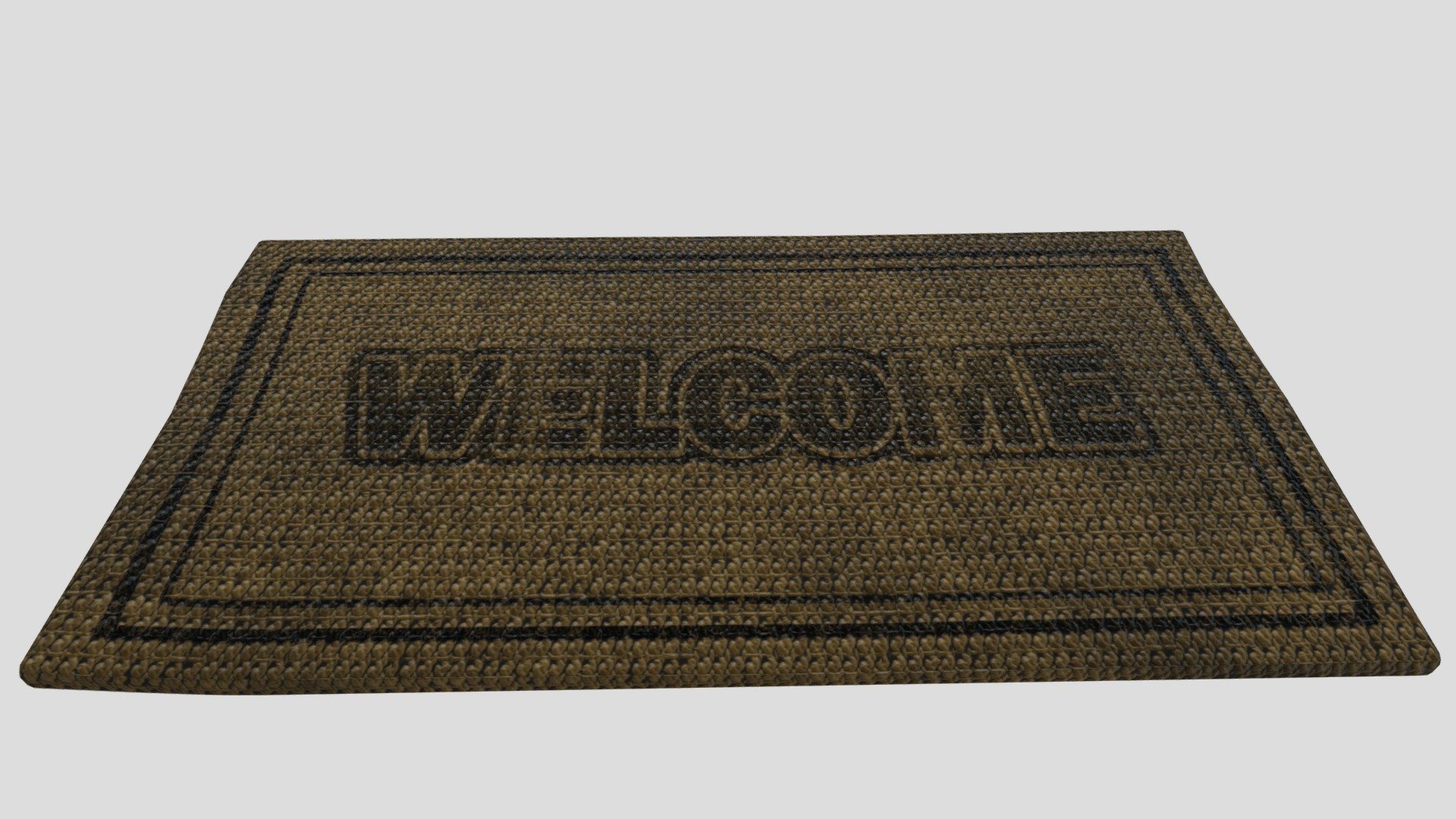 Welcome Carpet - 3D model by sofmpits [c7f34df] - Sketchfab