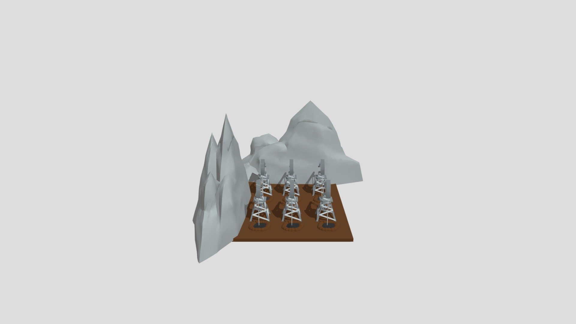 Fossil fuel farm - Download Free 3D model by Datwolf6 (@alexander ...