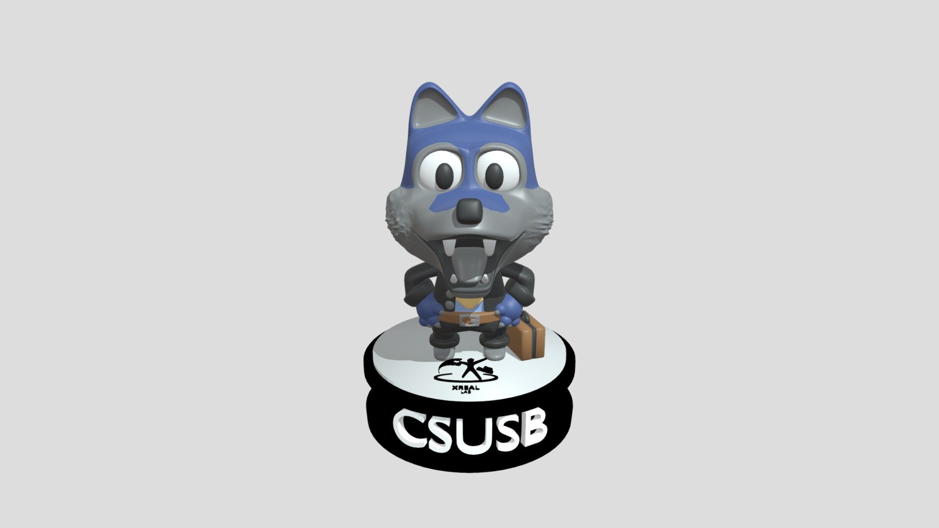 Cody the Coyote, Jack Brown Business - 3D model by CSUSB xREAL Lab ...