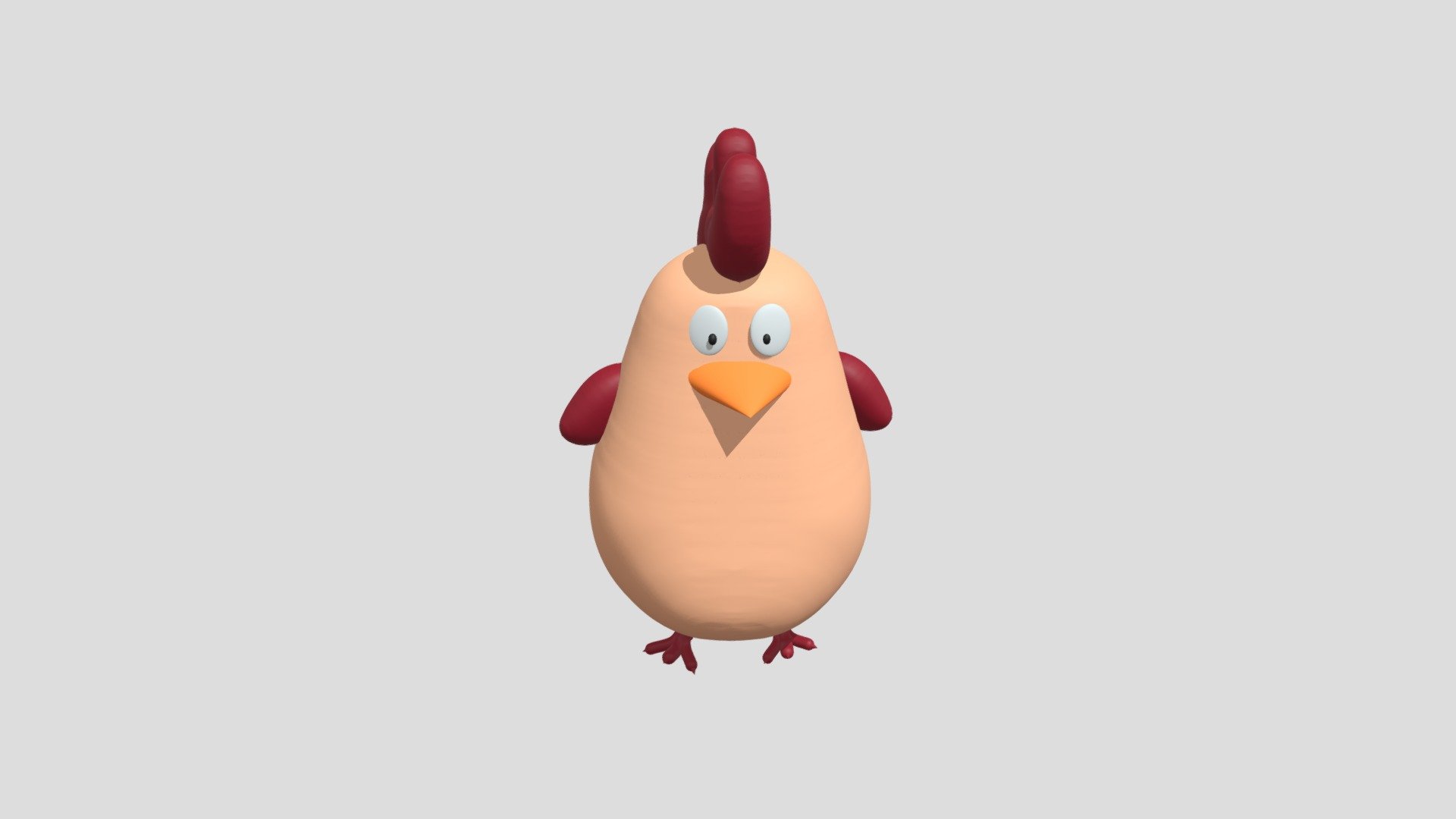 Chicken - Download Free 3D model by peak.uw55 (@umporn.w55) [c7fad33 ...