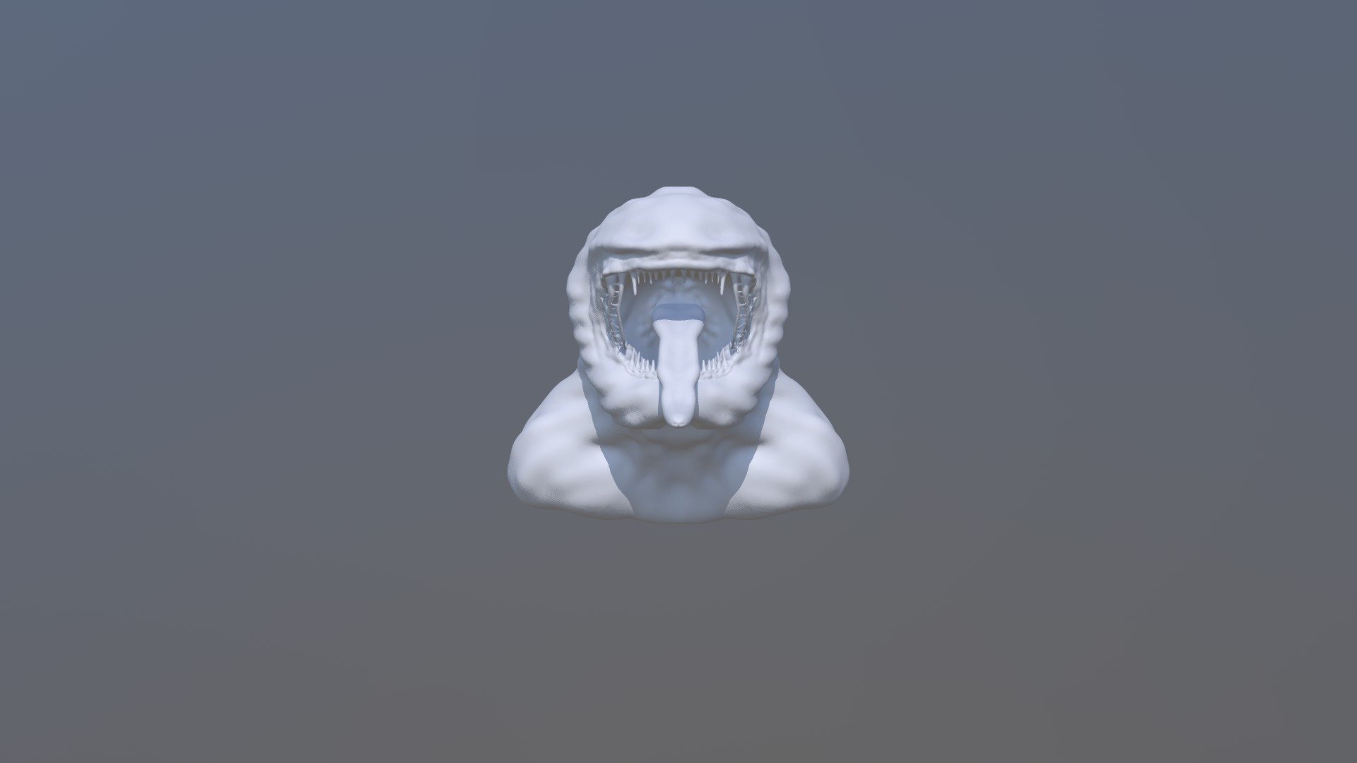Monster Head Without Eyes - Download Free 3D model by madsdonald ...