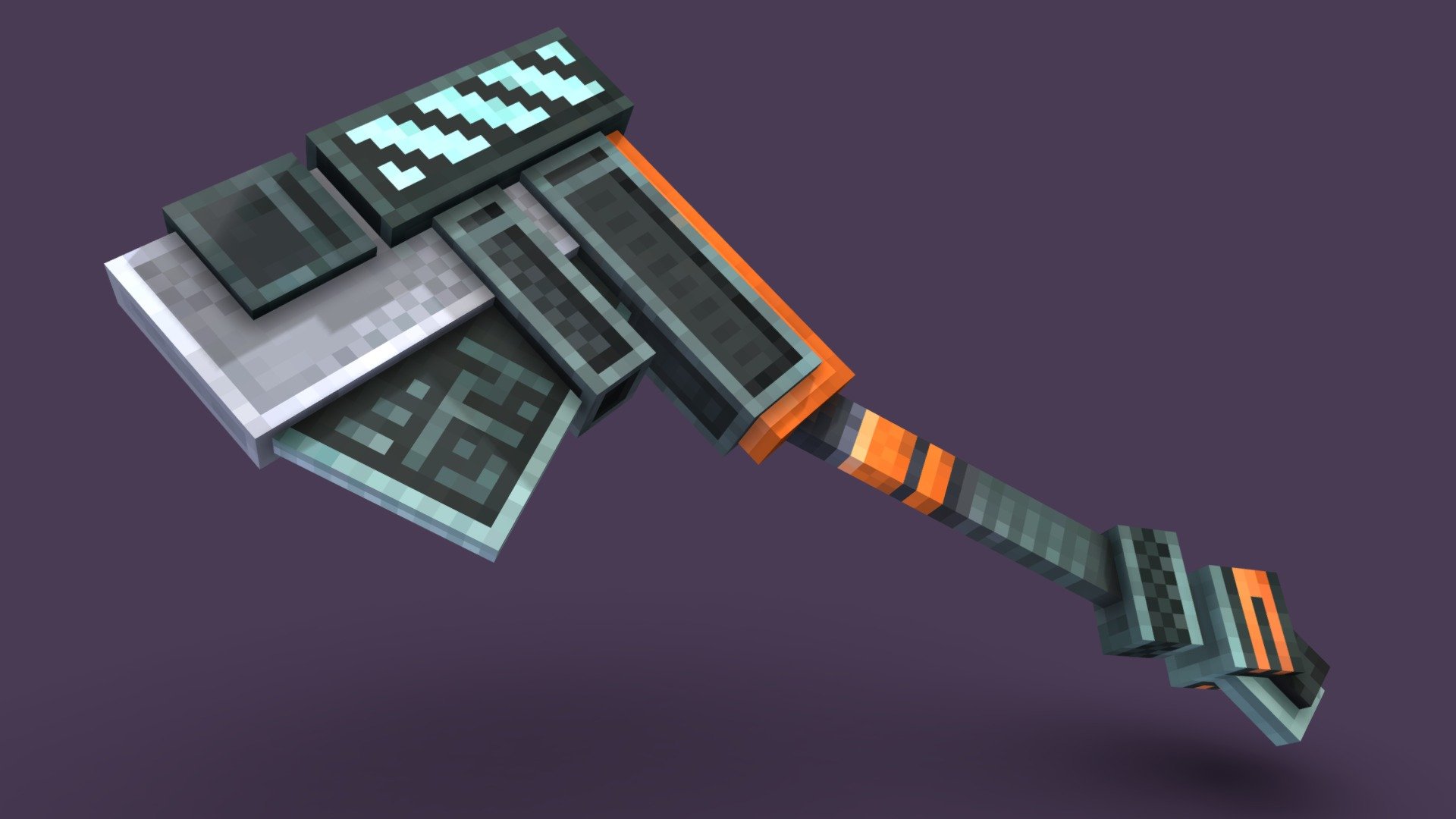 Void Berserker Axe - 3D model by Wacky (@wackyblocks) [c7fe0e7] - Sketchfab