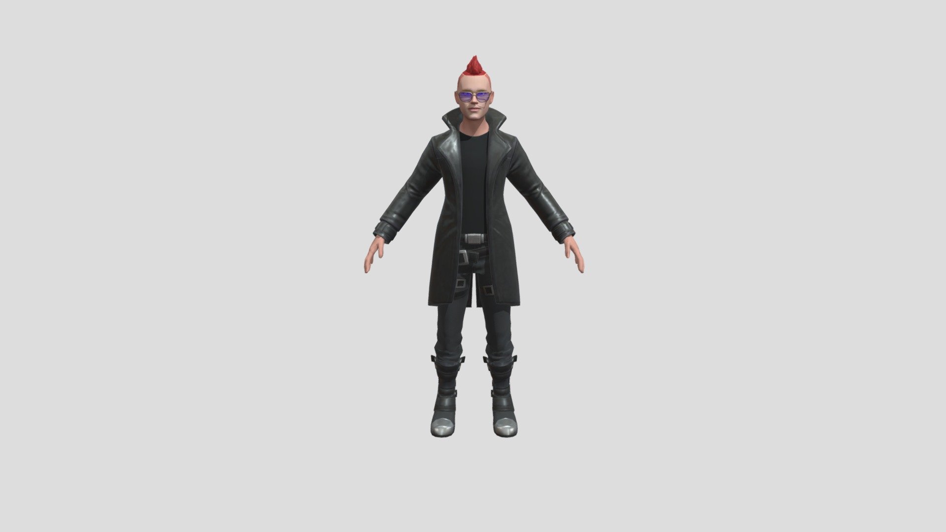 Punk - Download Free 3D model by milienmaxi.31 [c7feaa4] - Sketchfab
