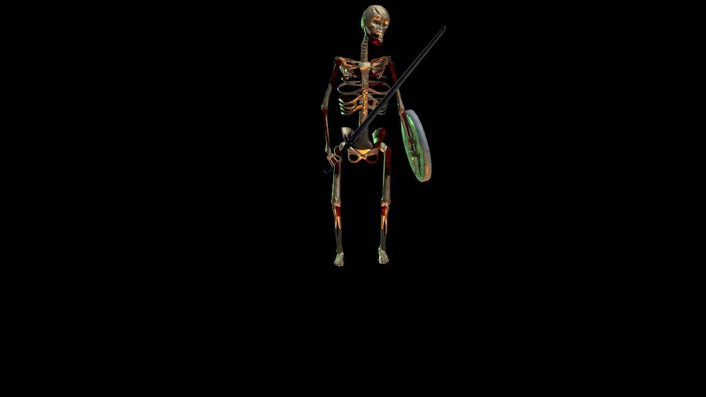 Skeleton Soldier Animations (Work In Progress) - 3D model by Joe Lam ...
