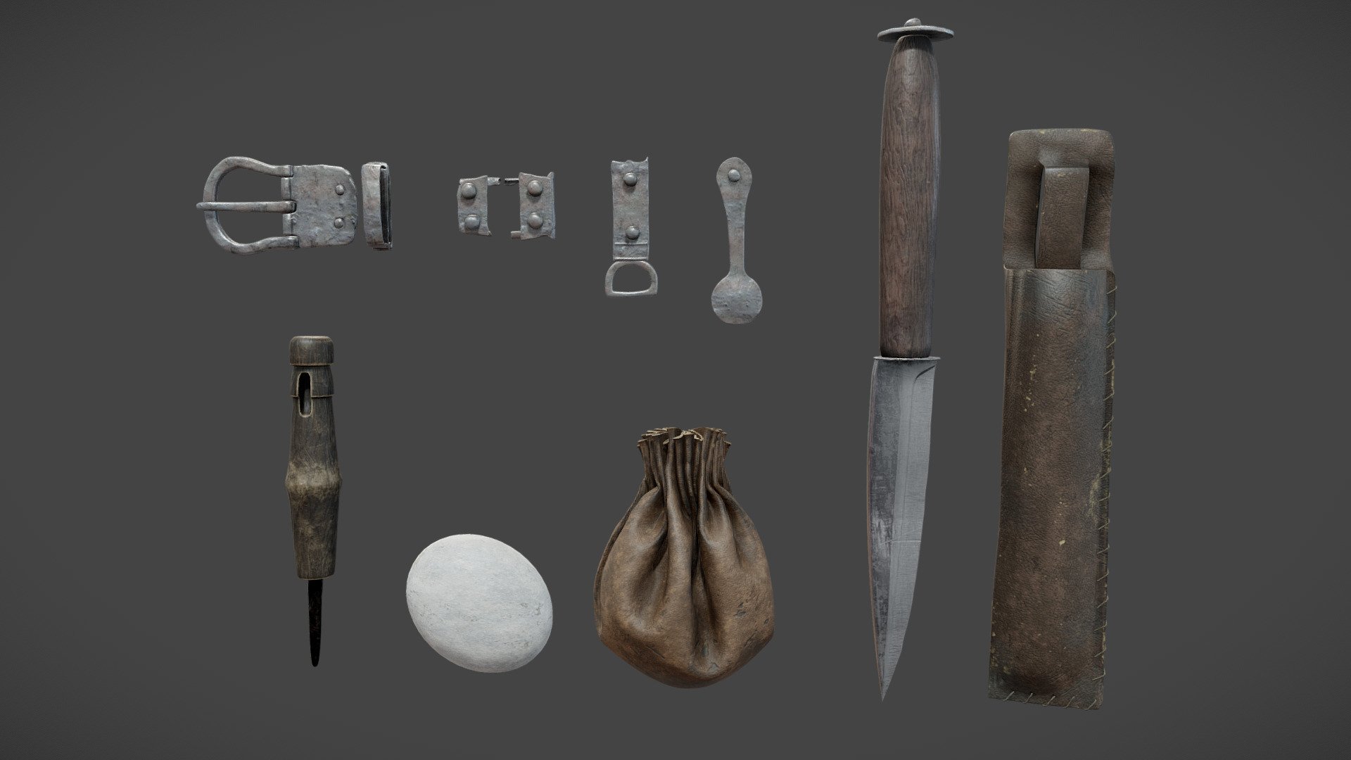 The belt from Illerup Ådal – 3D reconstruction 3 - Download Free 3D ...