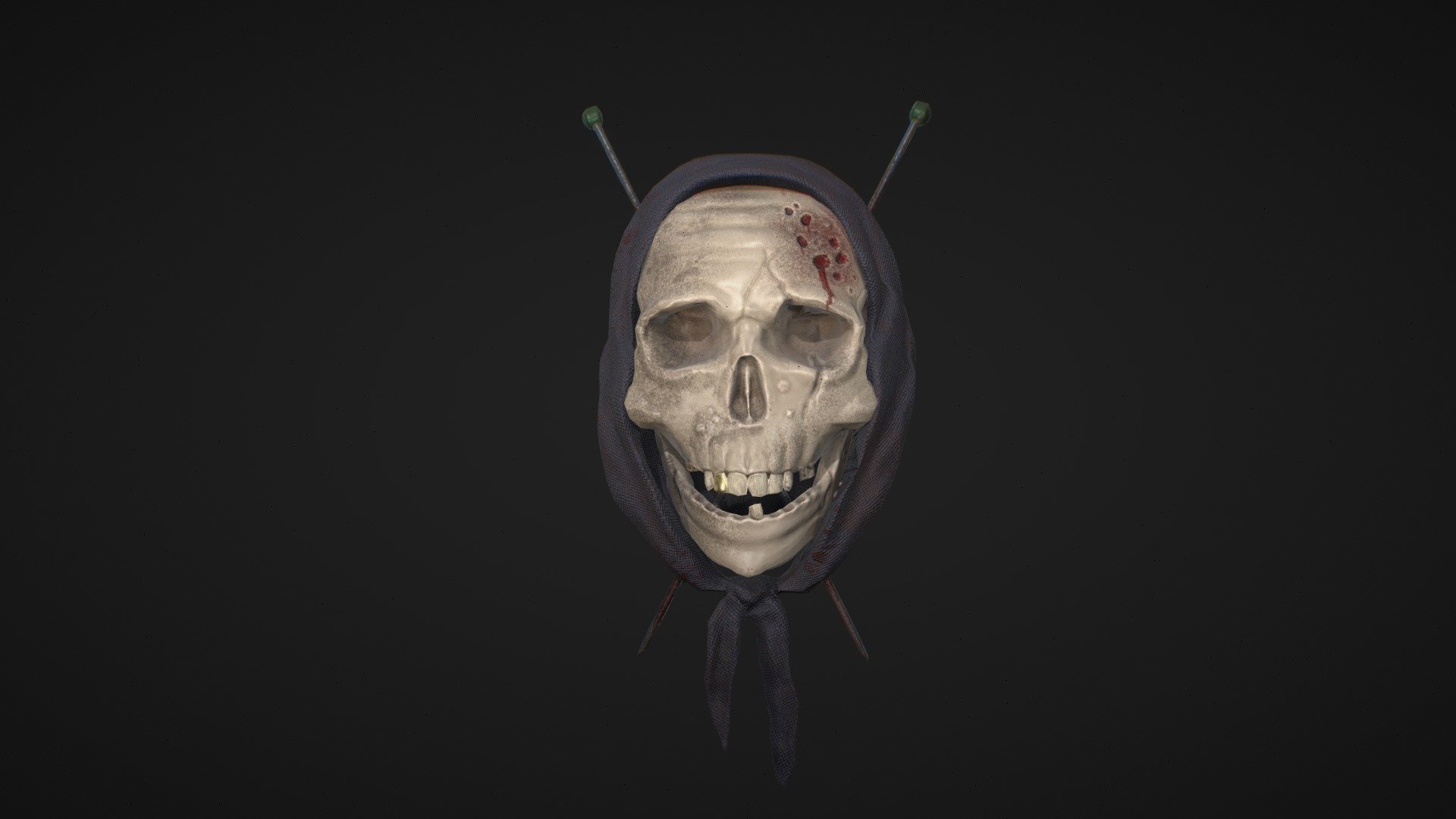 Serial killer grandma skull - 3D model by Justine Gardelka (@justine ...