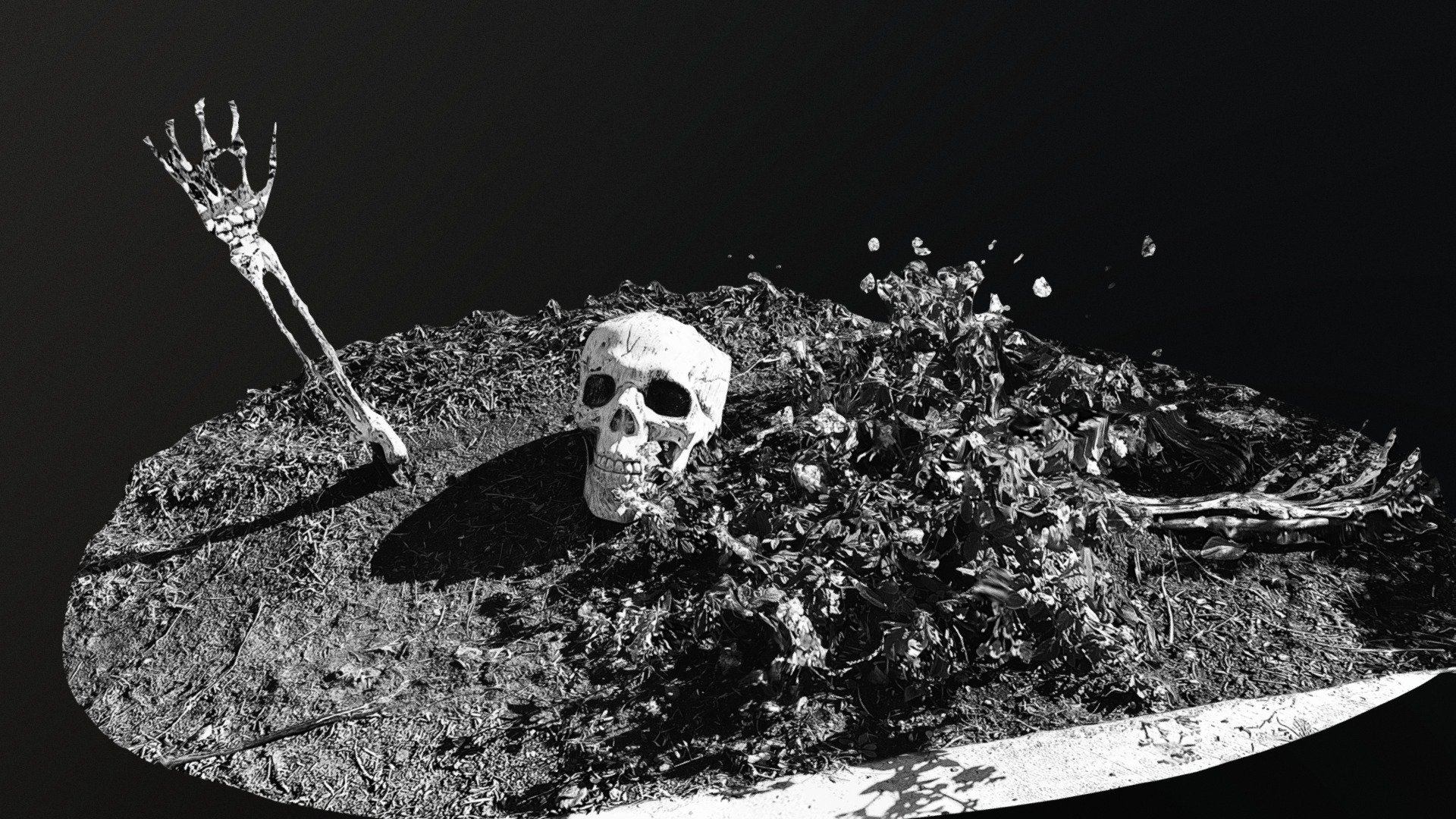 Halloween Skeleton - Download Free 3D model by Keith Ito (@keithito ...