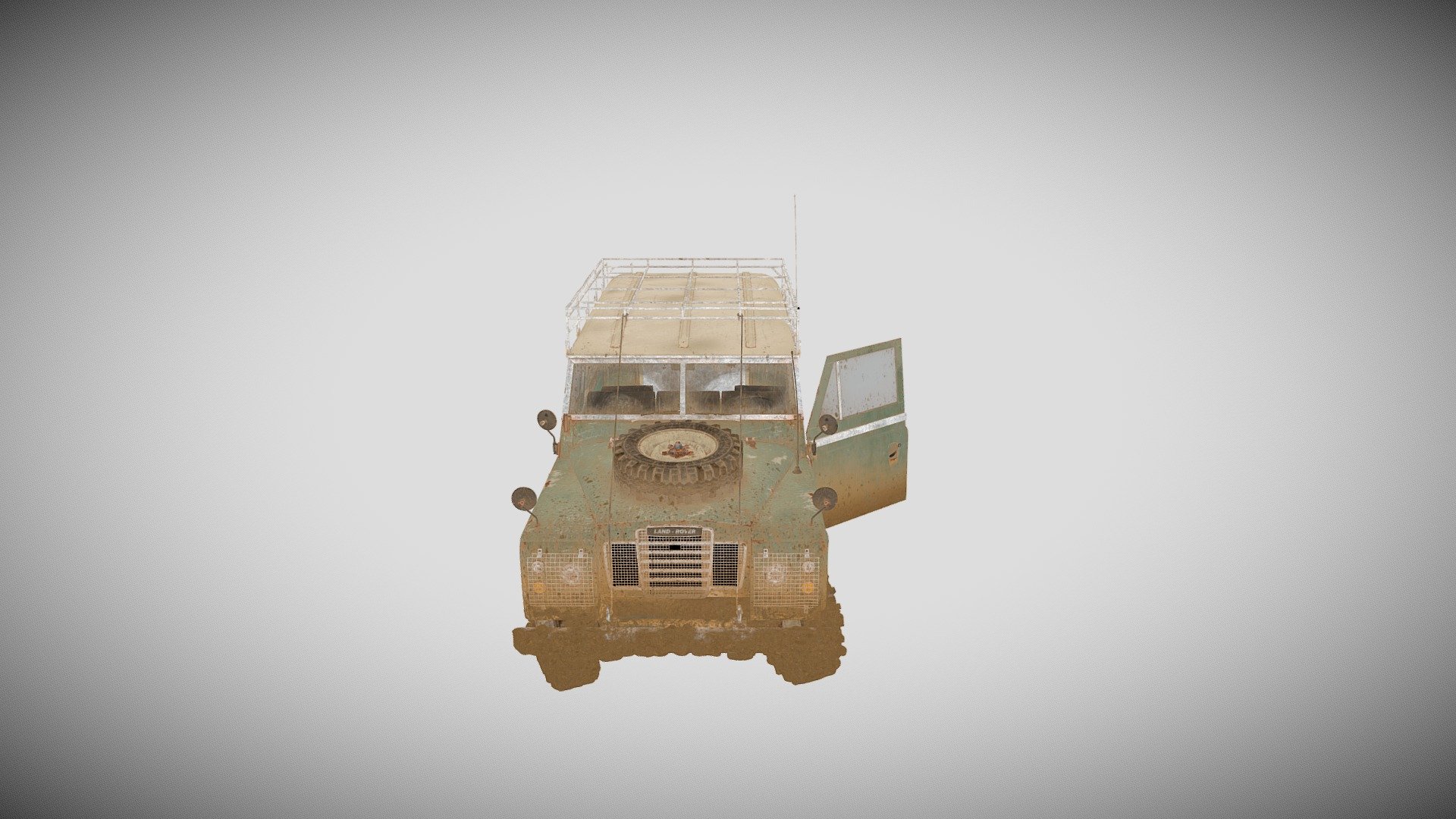 Land Rover Defender 88 - 3D model by lifelesstapir [c801be6] - Sketchfab