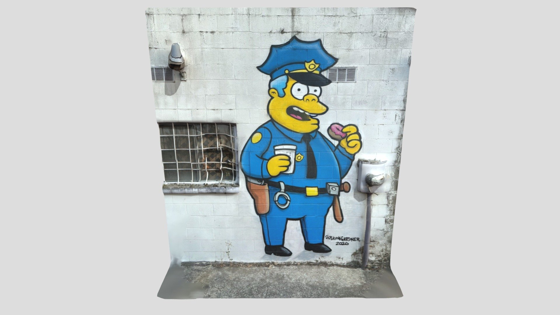 Police Chief Wiggum - Download Free 3D model by justin ulbrich ...