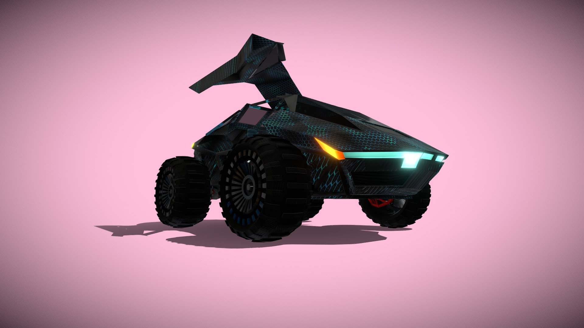 ATV Vehicle - 3D model by VertaScan [c8026fb] - Sketchfab