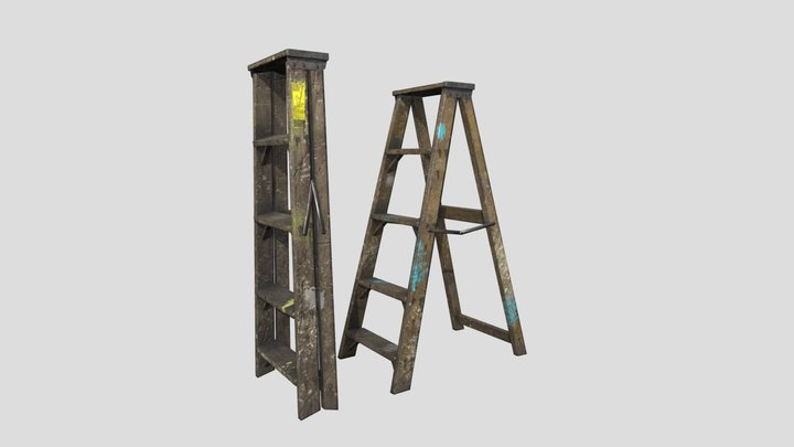 Ladders 3D models - Sketchfab