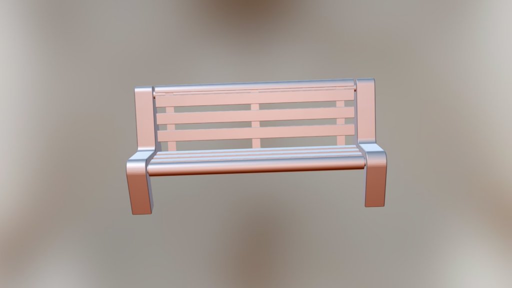 Bench - 3D model by m4rten [c802b6f] - Sketchfab