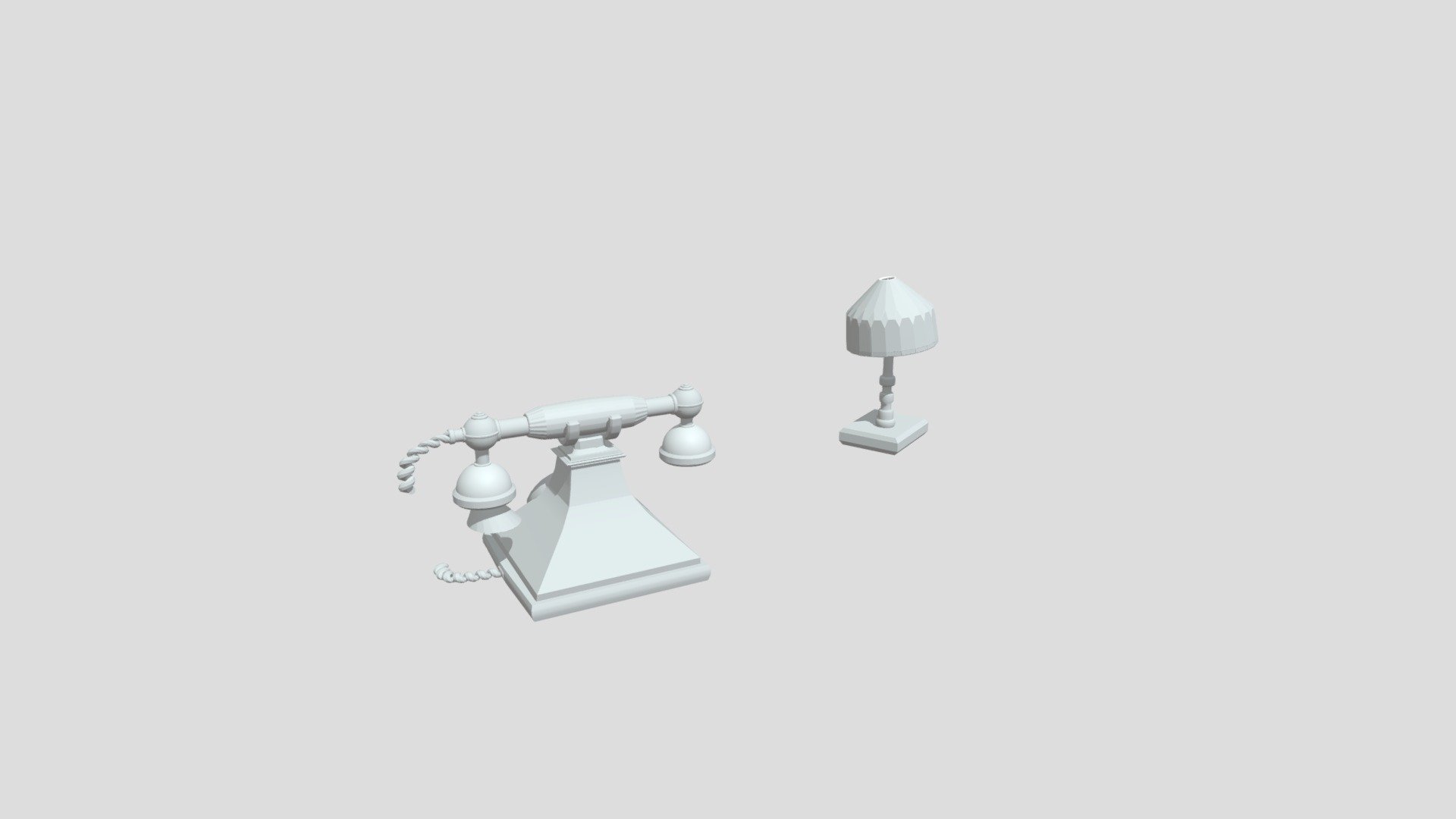 Noir Themed Props - 3D model by RenCoate117 [c803392] - Sketchfab