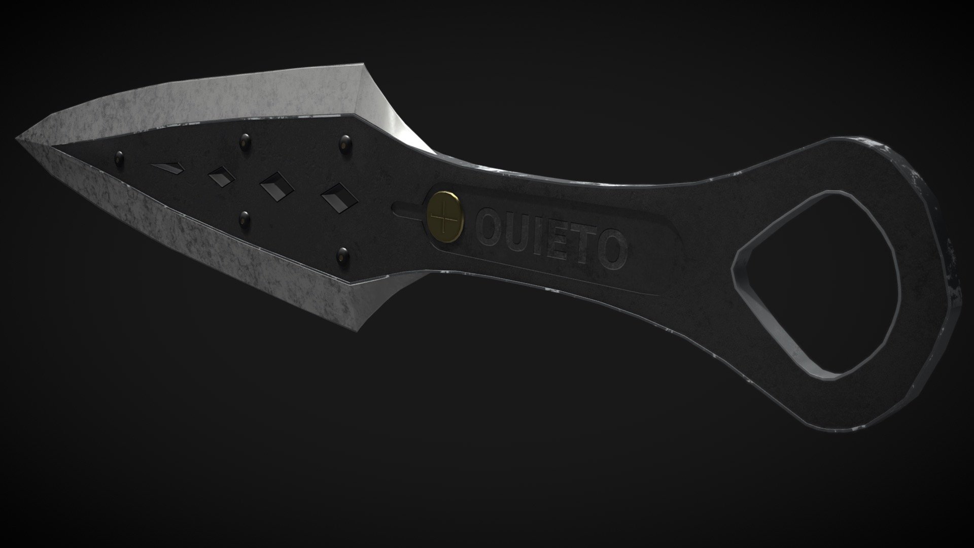 Wraiths Knife (Fan Art) - 3D model by BioHazardStudio [c803ced] - Sketchfab