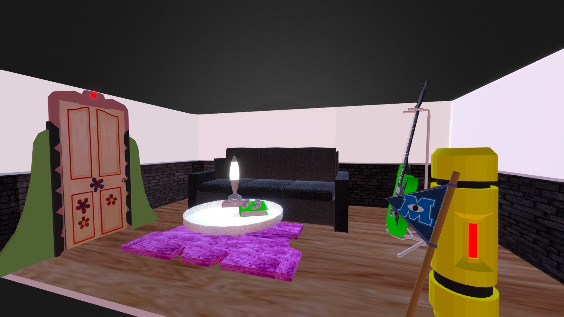 Monster inc - 3D model by Nidmor403 [c803d2f] - Sketchfab