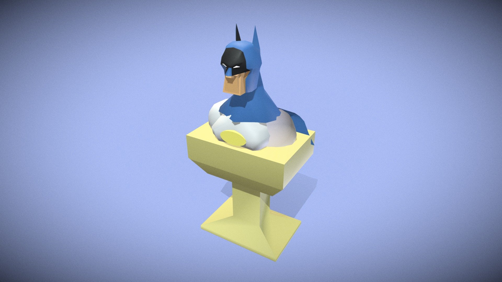 Neal Adams Batman Character Block Out - Download Free 3D model by ...