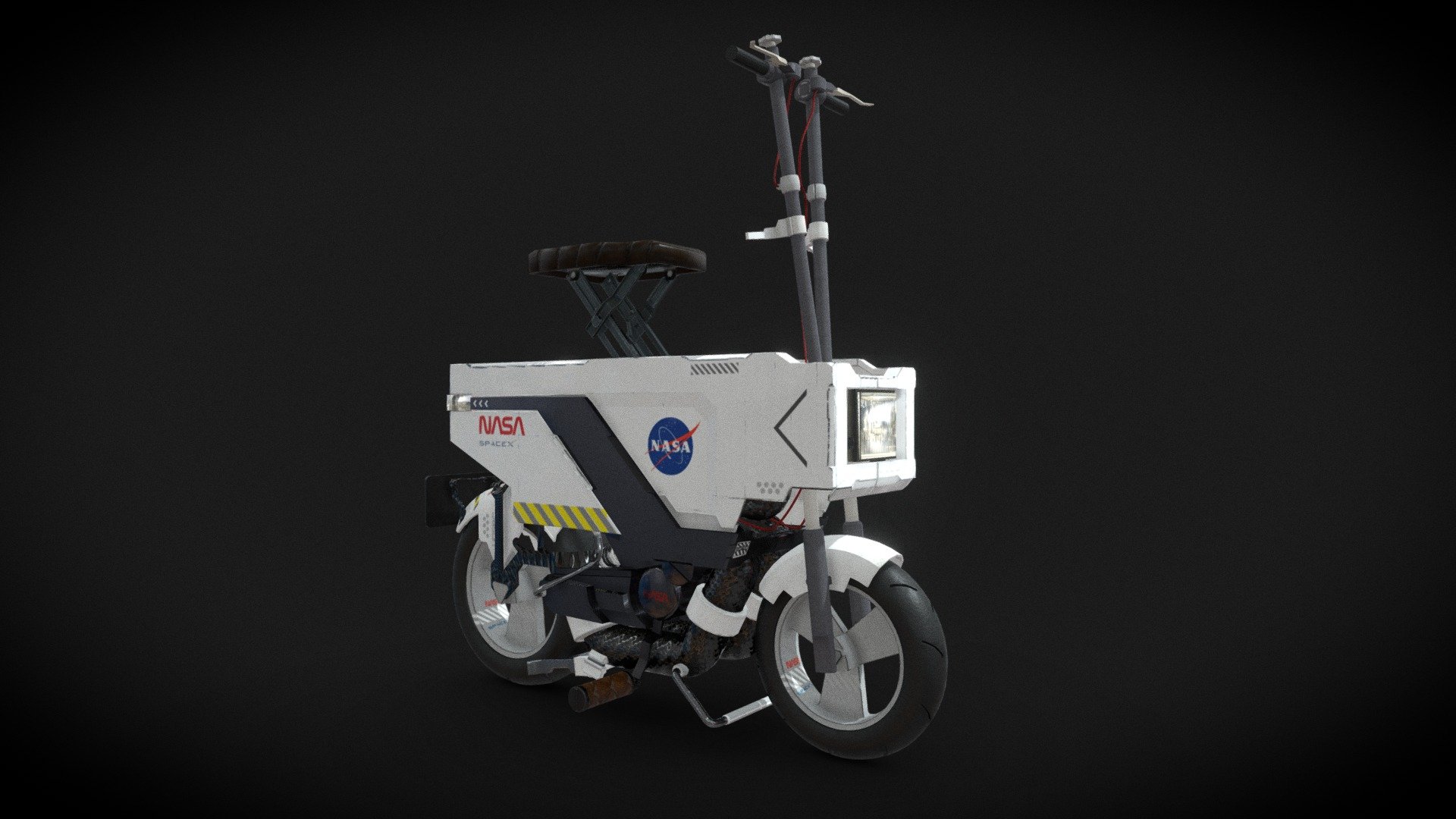NASA bike - Download Free 3D model by JasonTsai10 [c8071fd] - Sketchfab