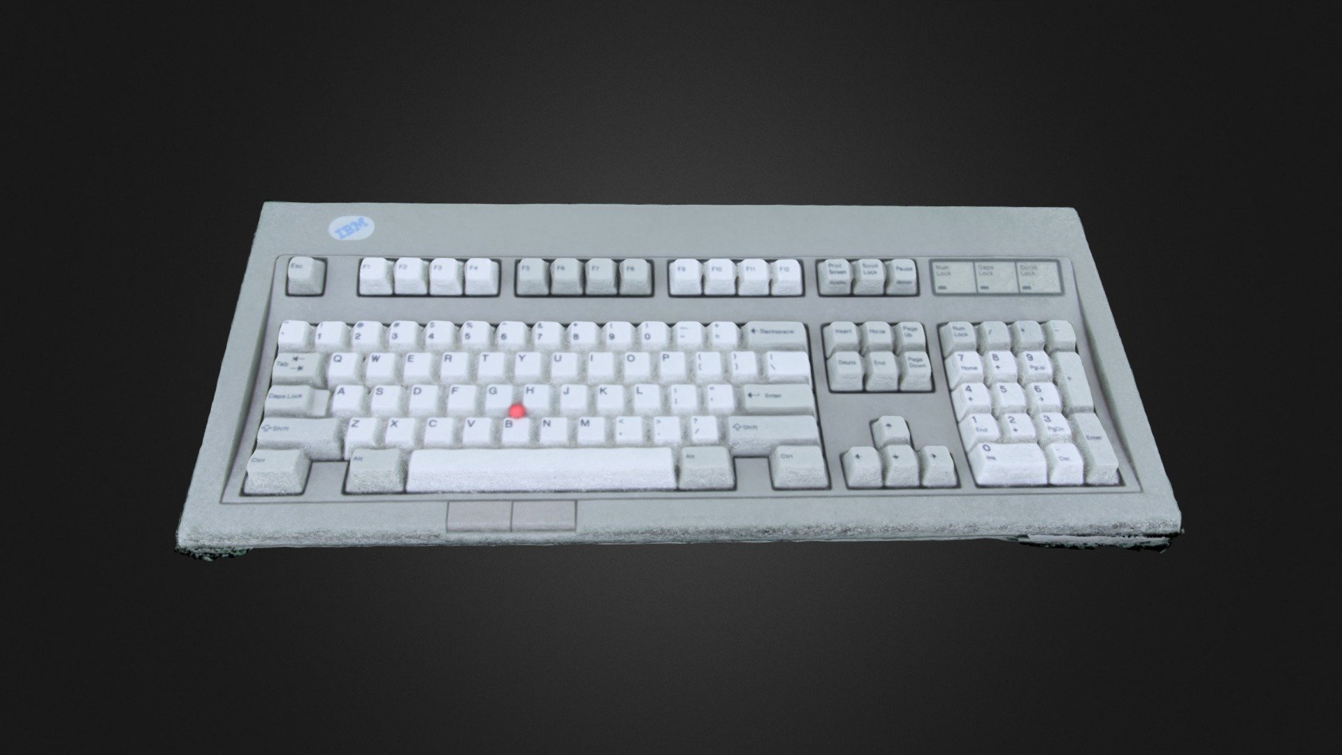 IBM M13 Industrial Keyboard - 3D model by snacksthecat [c807469 ...