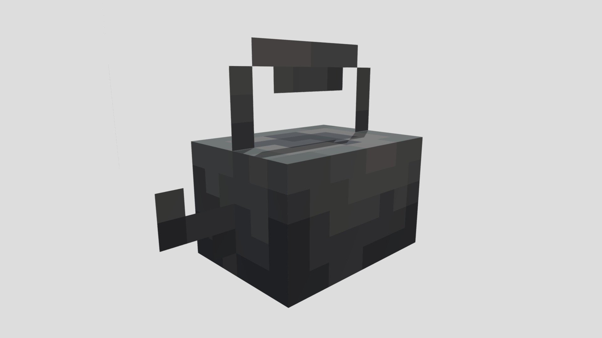 Minecraft Tea Kettle - 3D model by sicksnipes [c807cd4] - Sketchfab