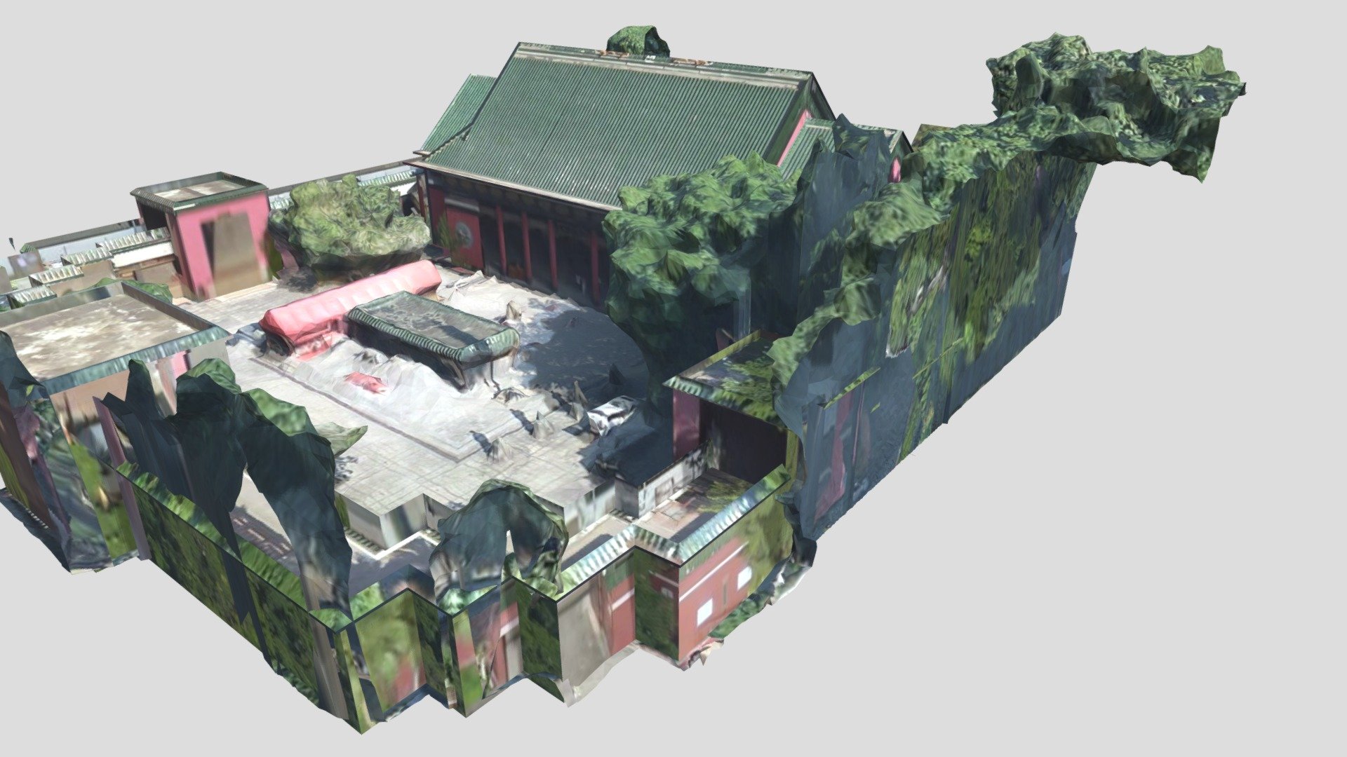 Sha Tin Che Kung Temple S368462599109062A0 - Download Free 3D model by ...