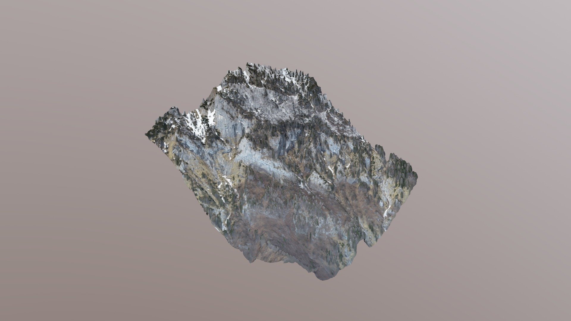 Površje nad Kamniško jamo - 3D model by Marko Vrabec (@okram) [c808e58 ...