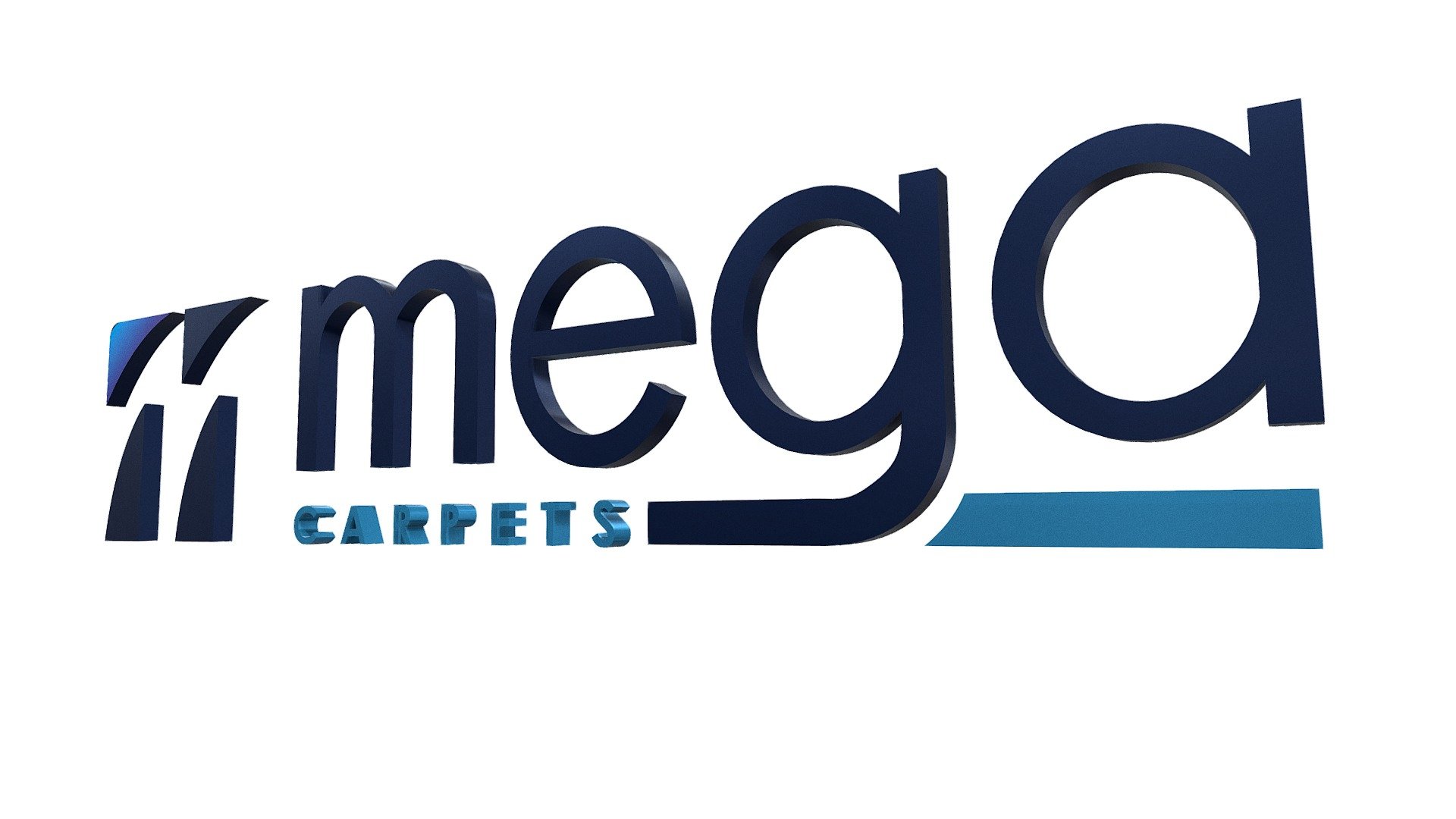 Mega Carpets Revize Logo Çalışması - 3D model by Zirve Reklam ...