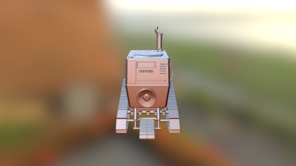 Radio Tank - 3D model by blacmagic007 [c80d401] - Sketchfab
