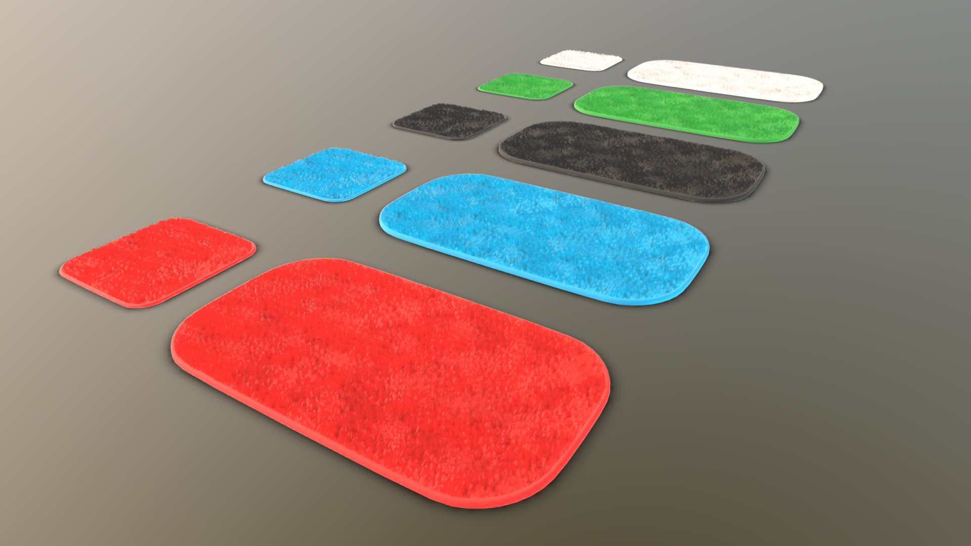 Bathroom Carpets - Buy Royalty Free 3D model by VIS-All-3D (@VIS-All ...