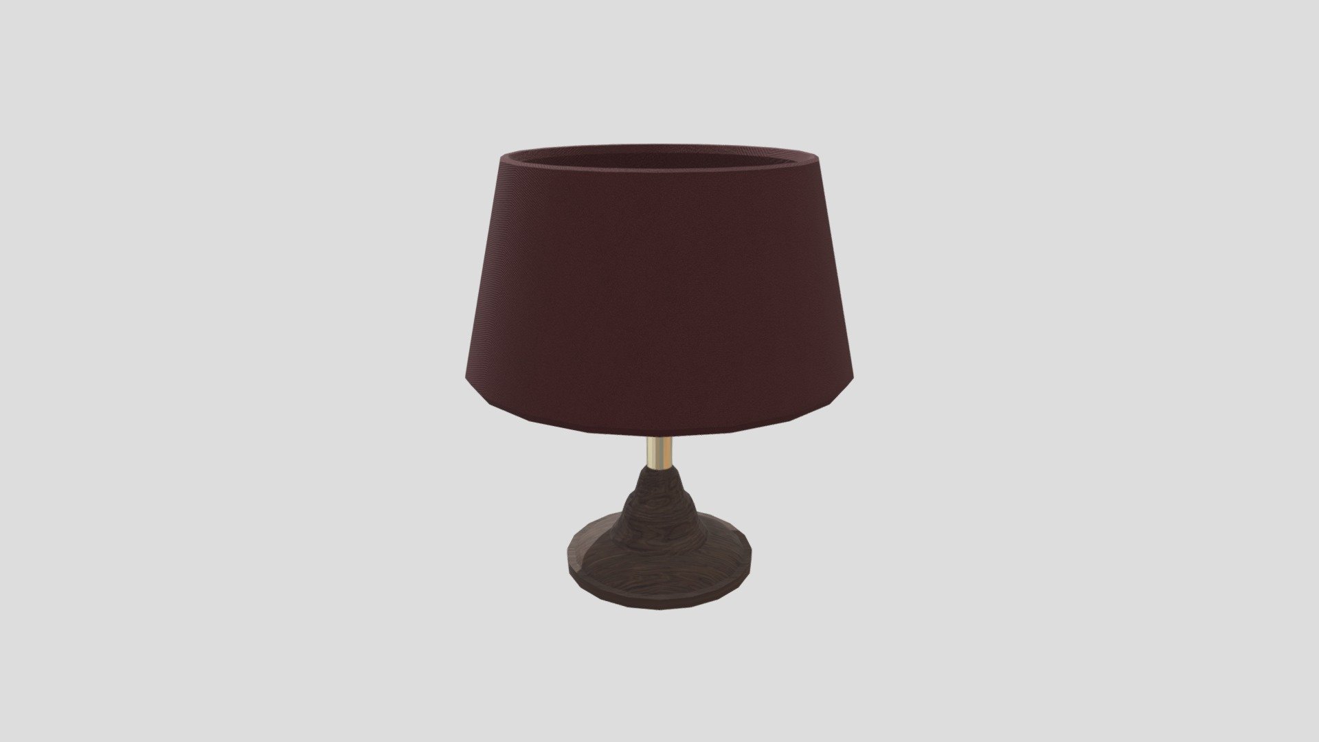 Old Lamp (Low-Poly) - 3D model by Cameron Traer (@CameronTraer ...