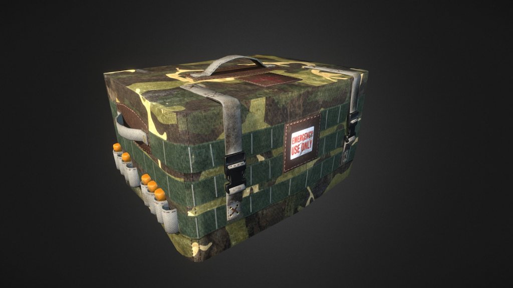First Aid Kit - Download Free 3D model by herger865 [c80fda9] - Sketchfab