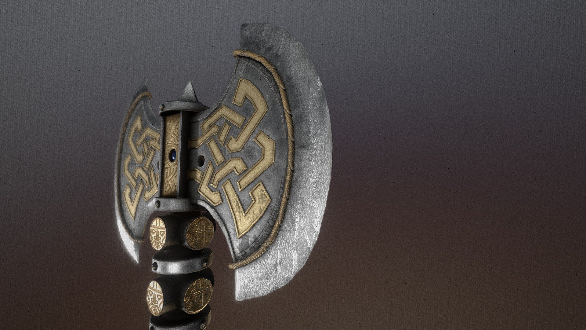 Dwarf Axe - 3D model by wav_z [c810229] - Sketchfab