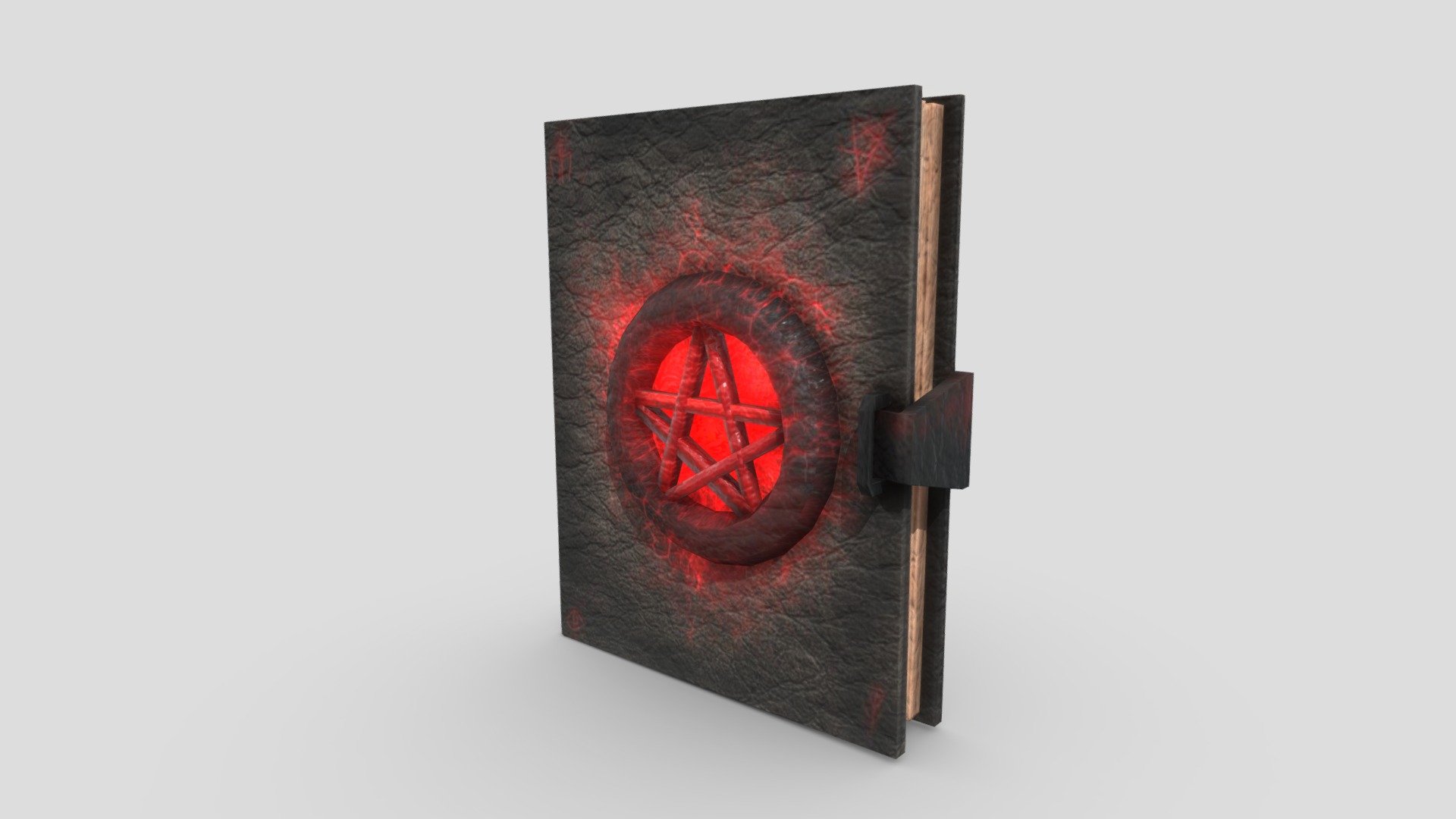 Fire Book - Download Free 3D model by Alfie Bramley (@alfredbramley ...