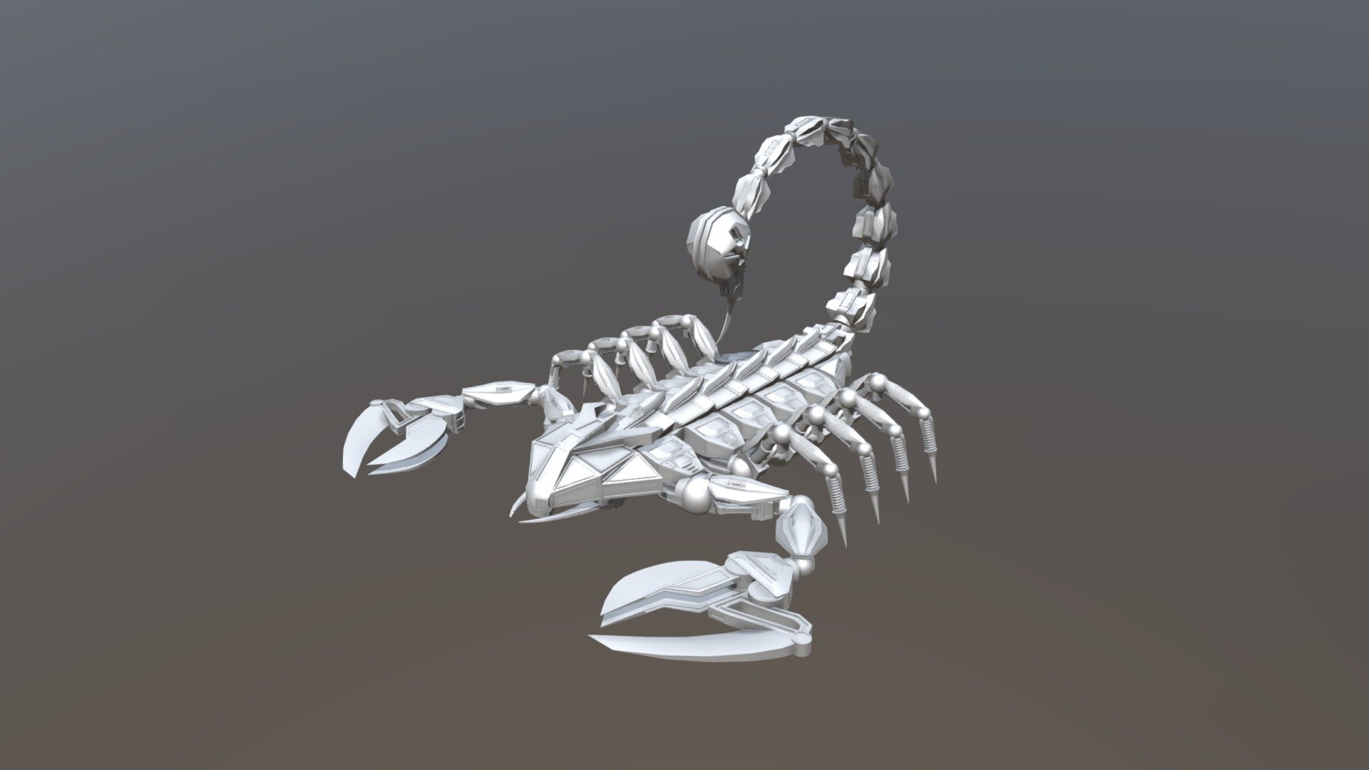 Mechanical Scorpion - 3D model by zanexax [c813e95] - Sketchfab