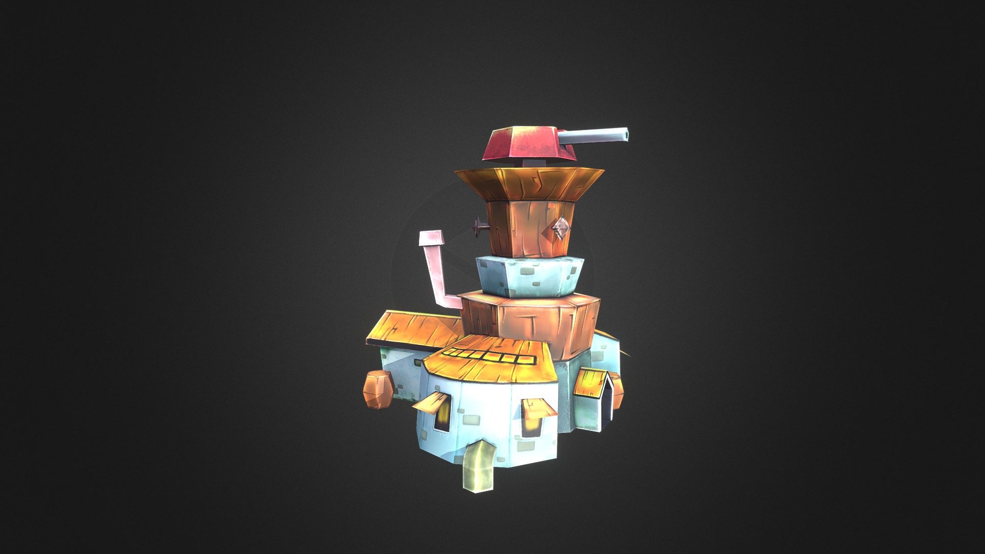 Safe House - 3D model by Sumeet Arora (@ls.rightbrain) [c815869 ...
