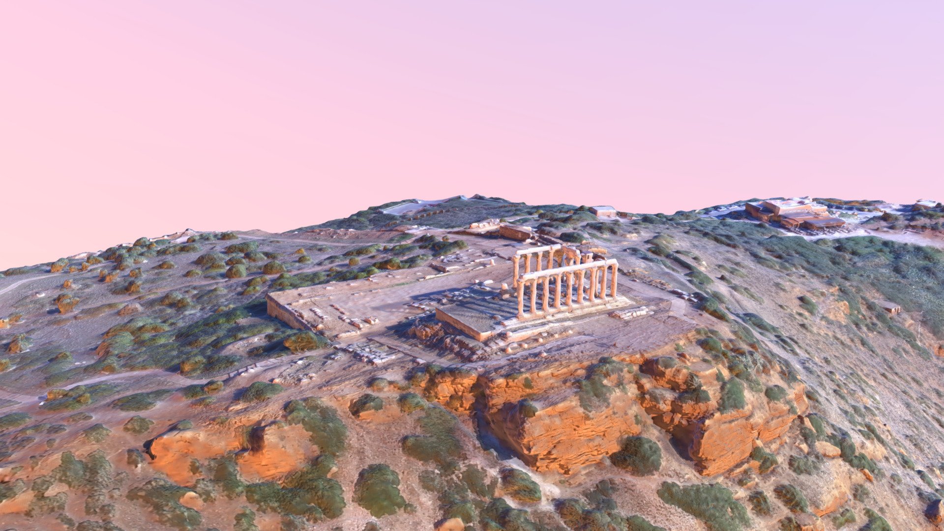 Temple of Poseidon, Sounion - Buy Royalty Free 3D model by Théo Derory (@Theo.Derory) [c815a95 ...
