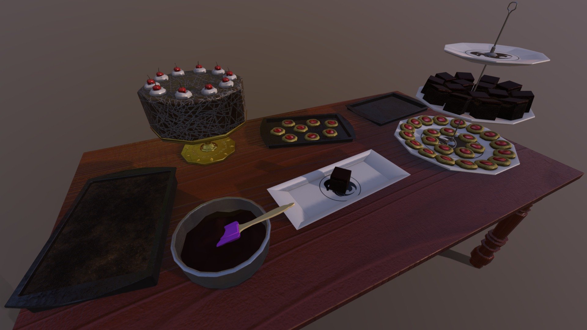 Baking Scene - 3D model by FariyFlare [c816507] - Sketchfab