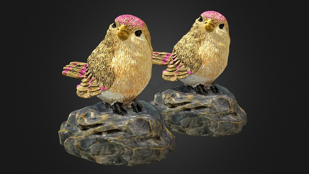 Small Birdie. RAW scan and LowRes. - 3D model by Vlad (@ssh4) [c818923 ...