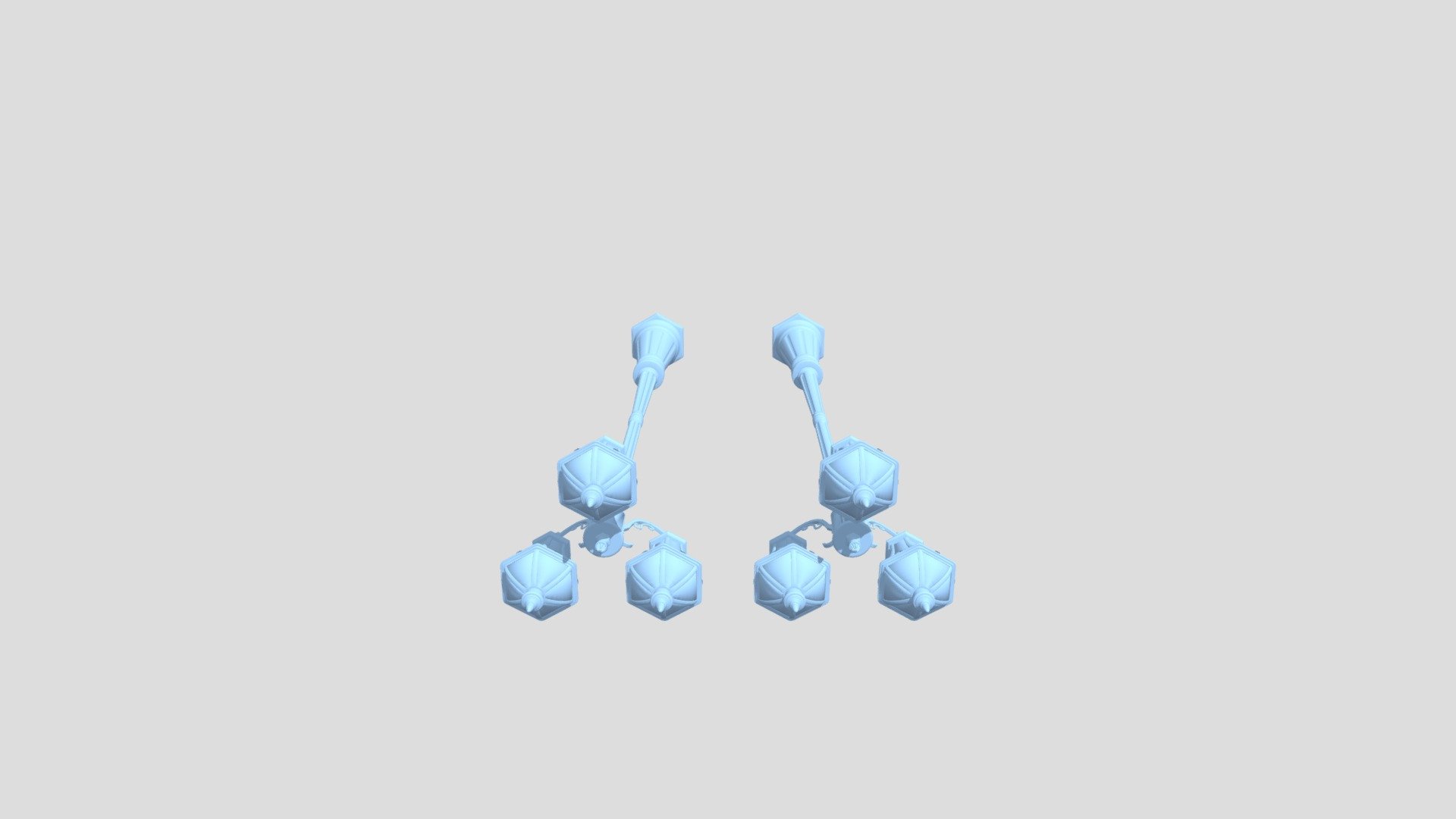 Elektrostandard Capella F/3 черное золото - Download Free 3D model by ...