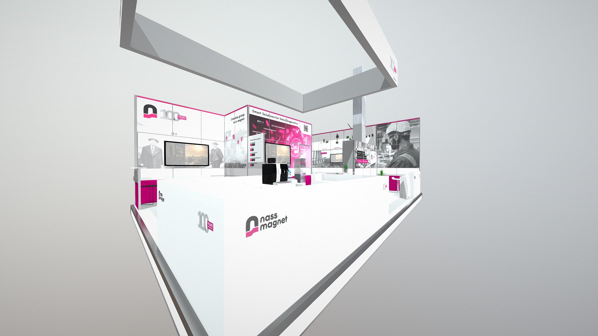 nass magnet at HMI25 Booth Design - 3D model by 3dMarketing [c81b08d ...