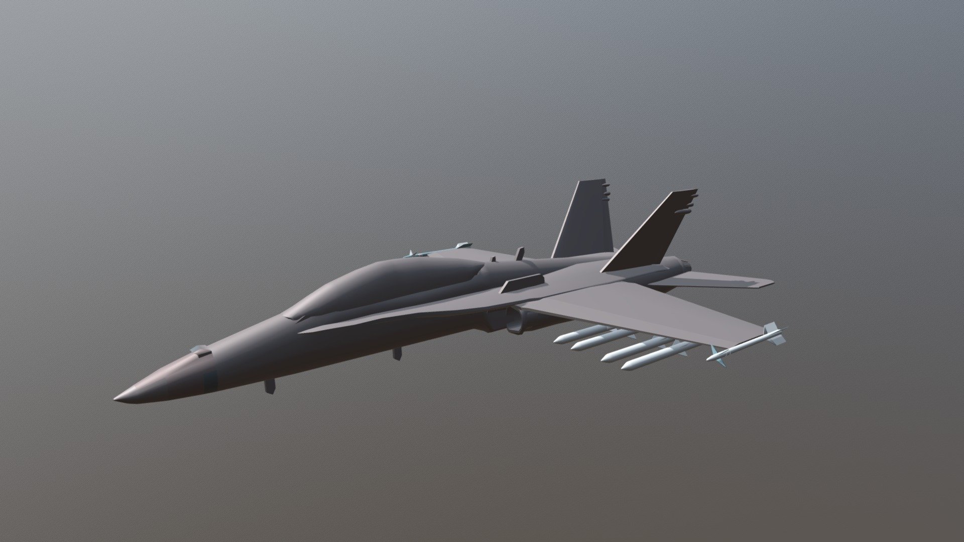 F18 Hornetpinnat - 3D model by PetriParkkinen [c81c651] - Sketchfab