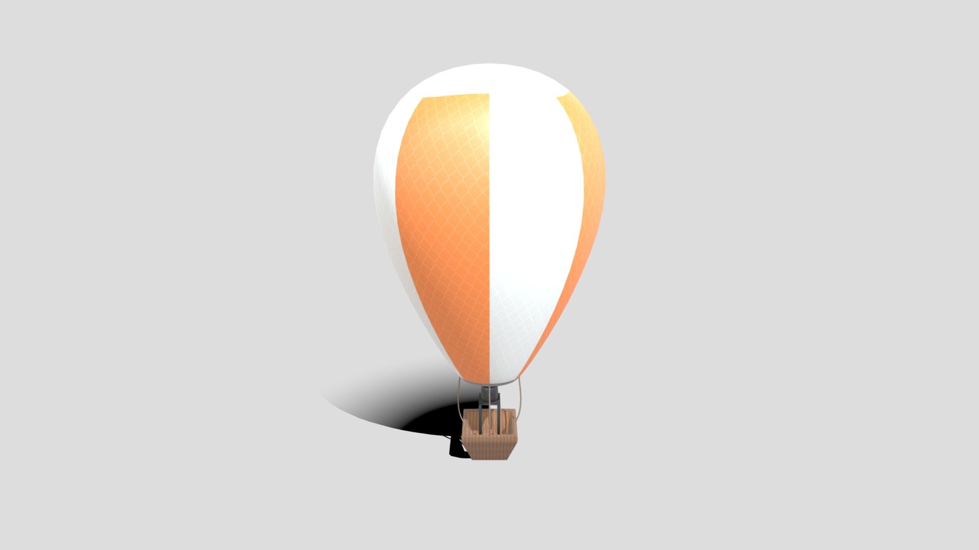 Fantasy Hot Air Balloon – Free 3D Asset (GLB) - Download Free 3D model ...