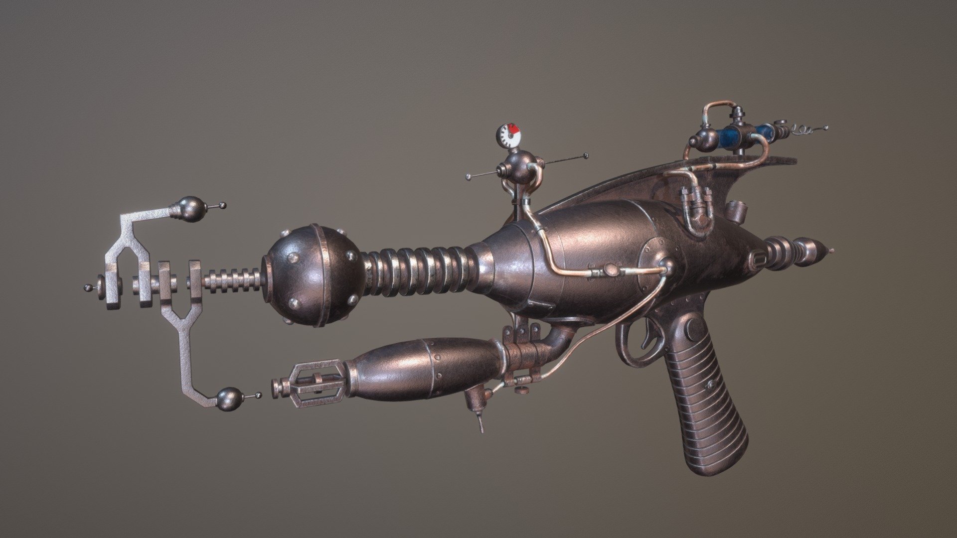 Wave Disruptor Gun - 3D model by Brucey540 [c81ed12] - Sketchfab