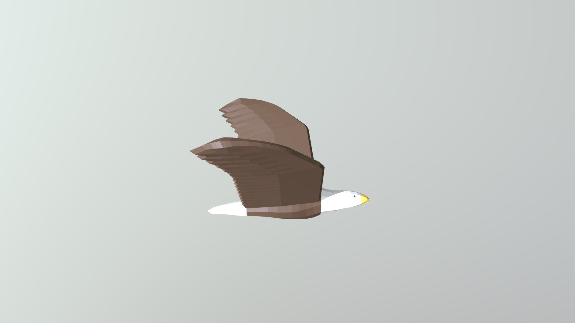 Low-poly Eagle - Download Free 3D model by Zafflex [c8202e1] - Sketchfab
