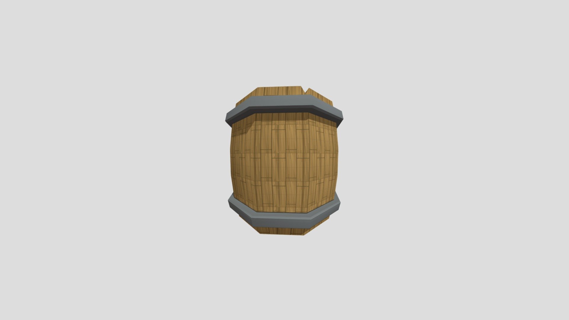 Barrel Model - Download Free 3D model by c411um [c8208a0] - Sketchfab