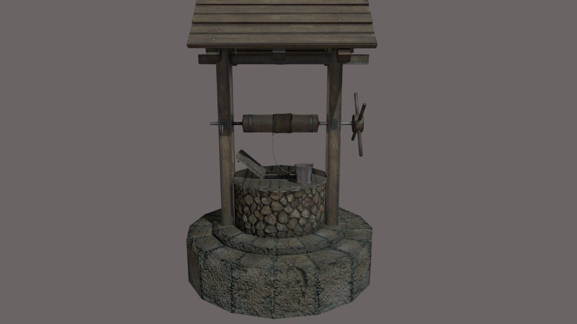 Old Well - 3D model by Lannon [c820cca] - Sketchfab