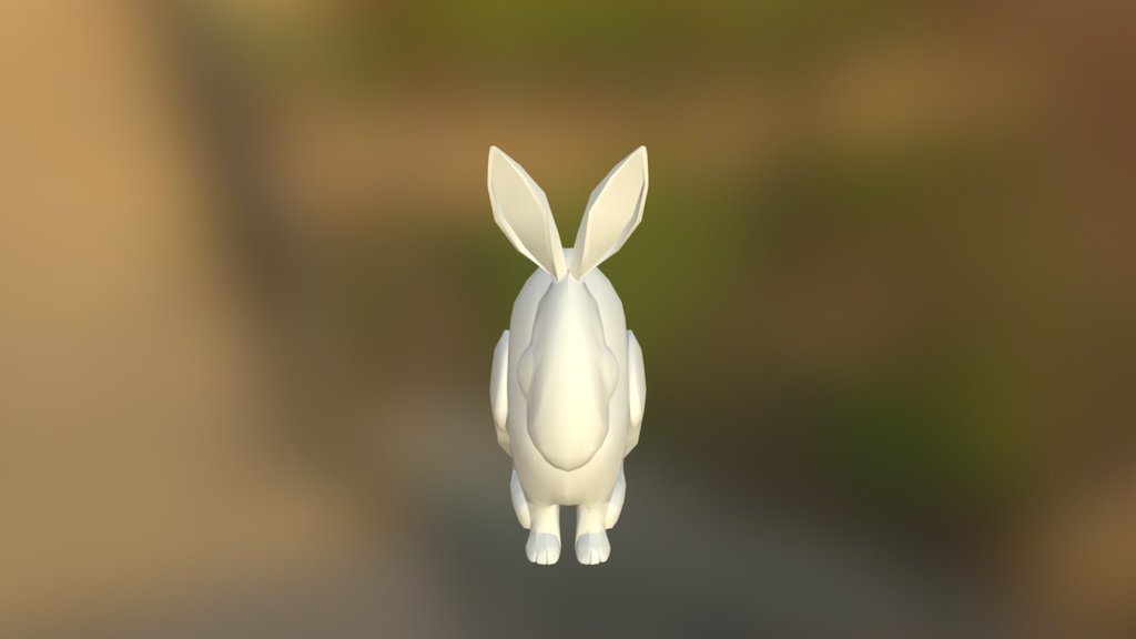 Rabbit Model - Download Free 3D model by Malcolm Cooper (@malcooper ...