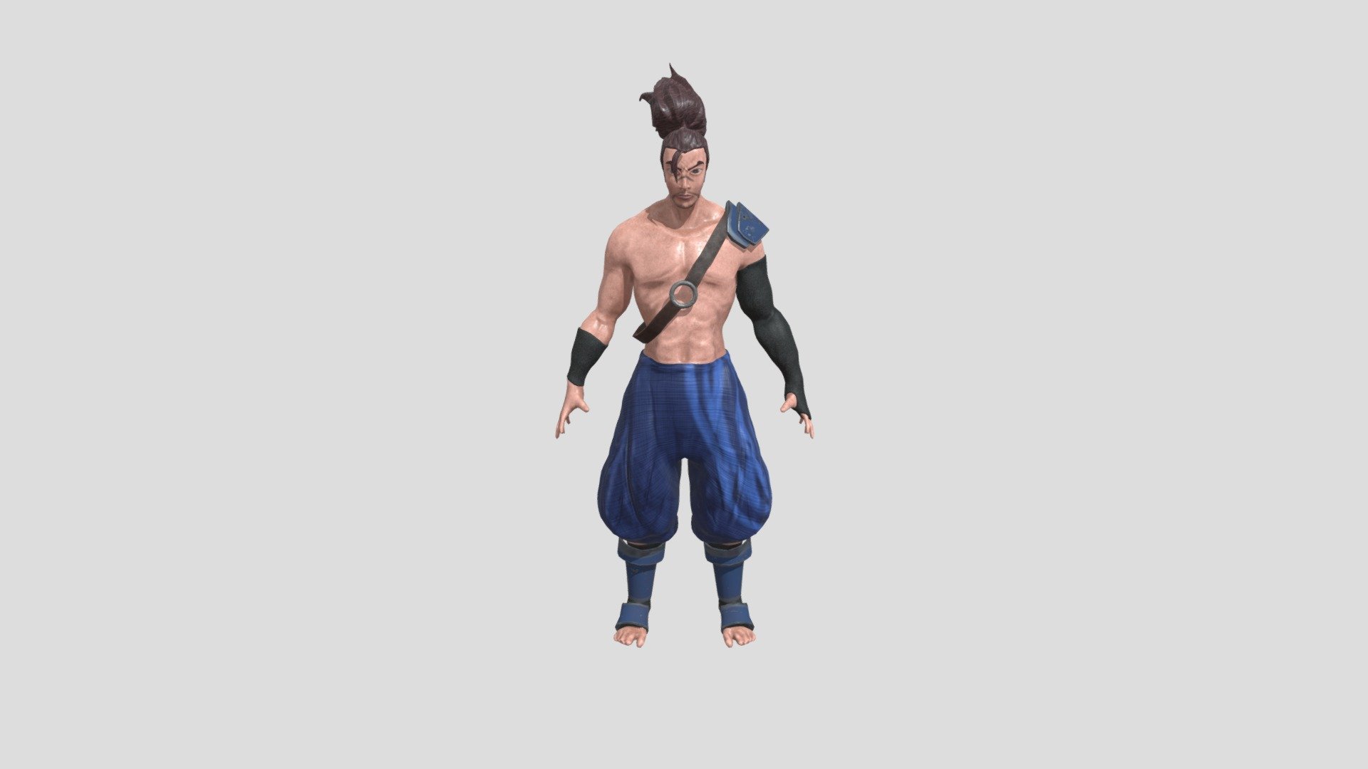 Yasuo Stealth Run - 3D model by haopham0198 [c8219e9] - Sketchfab