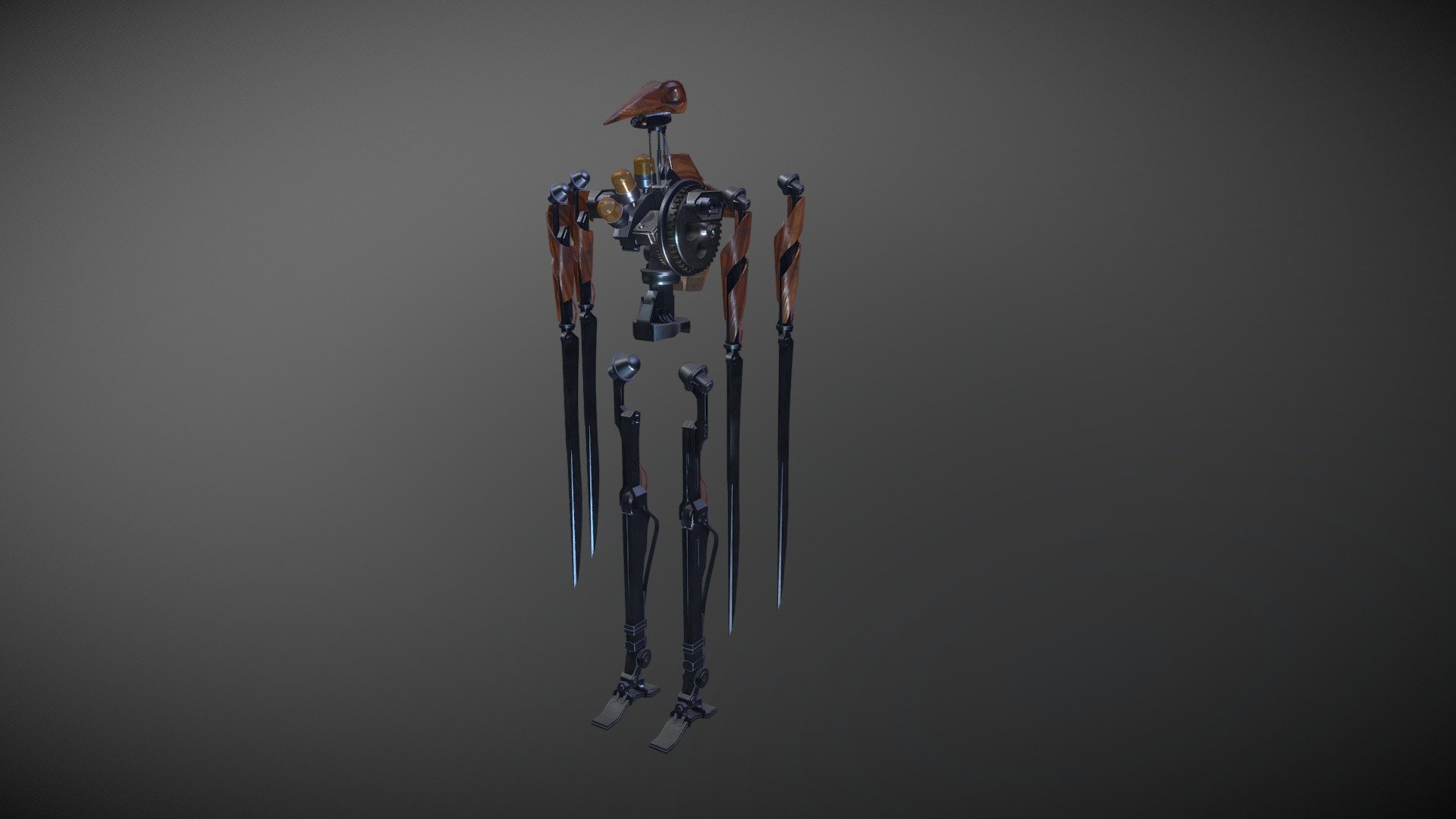 Dishonored 2 ClockWorkSoldier - Final Erik Hack - Download Free 3D ...