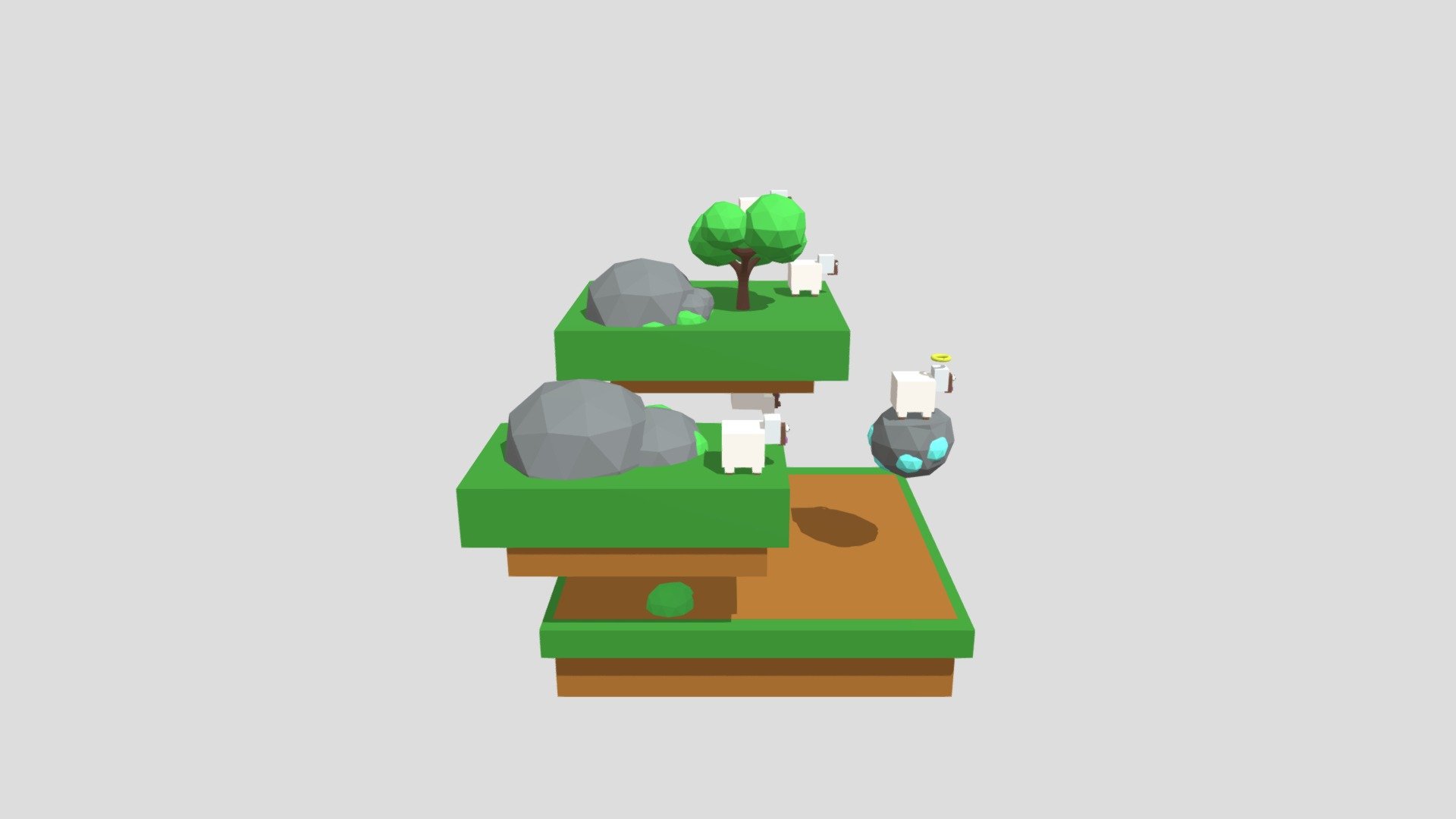 Blender Sheep - Download Free 3D model by _Jordan [c822705] - Sketchfab